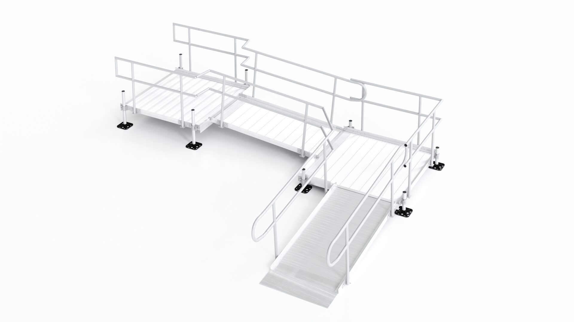 Modular Wheelchair Ramps - Michigan Wheelchair Ramp Rental and Installation
